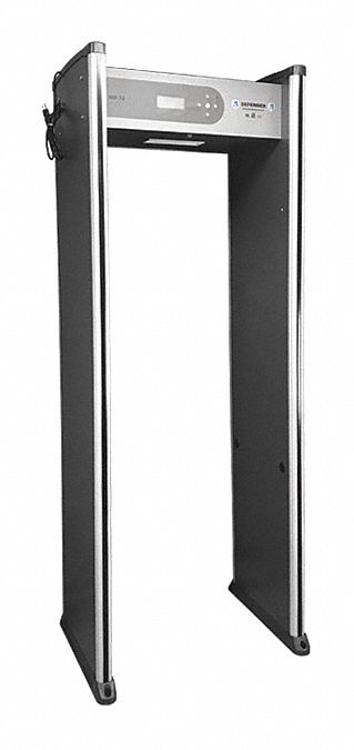 Metal Detector, 47.5 to 60 Hz Operating Frequency (Hz), LED/Tone ...
