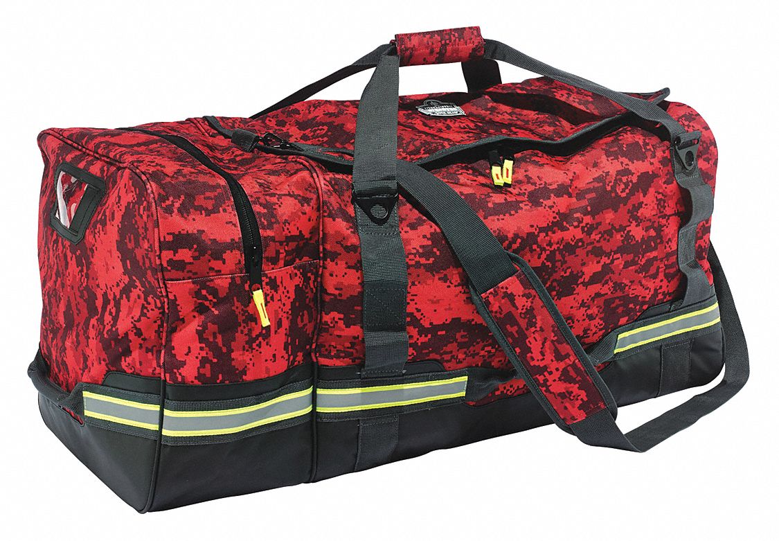 ERGODYNE, Polyester, Red, Duffel Bag - 53PZ55|5008 - Grainger
