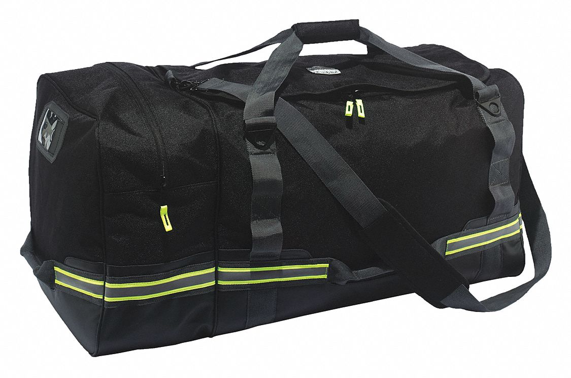 ERGODYNE, Polyester, Black, Duffel Bag - 53PZ56|5008 - Grainger