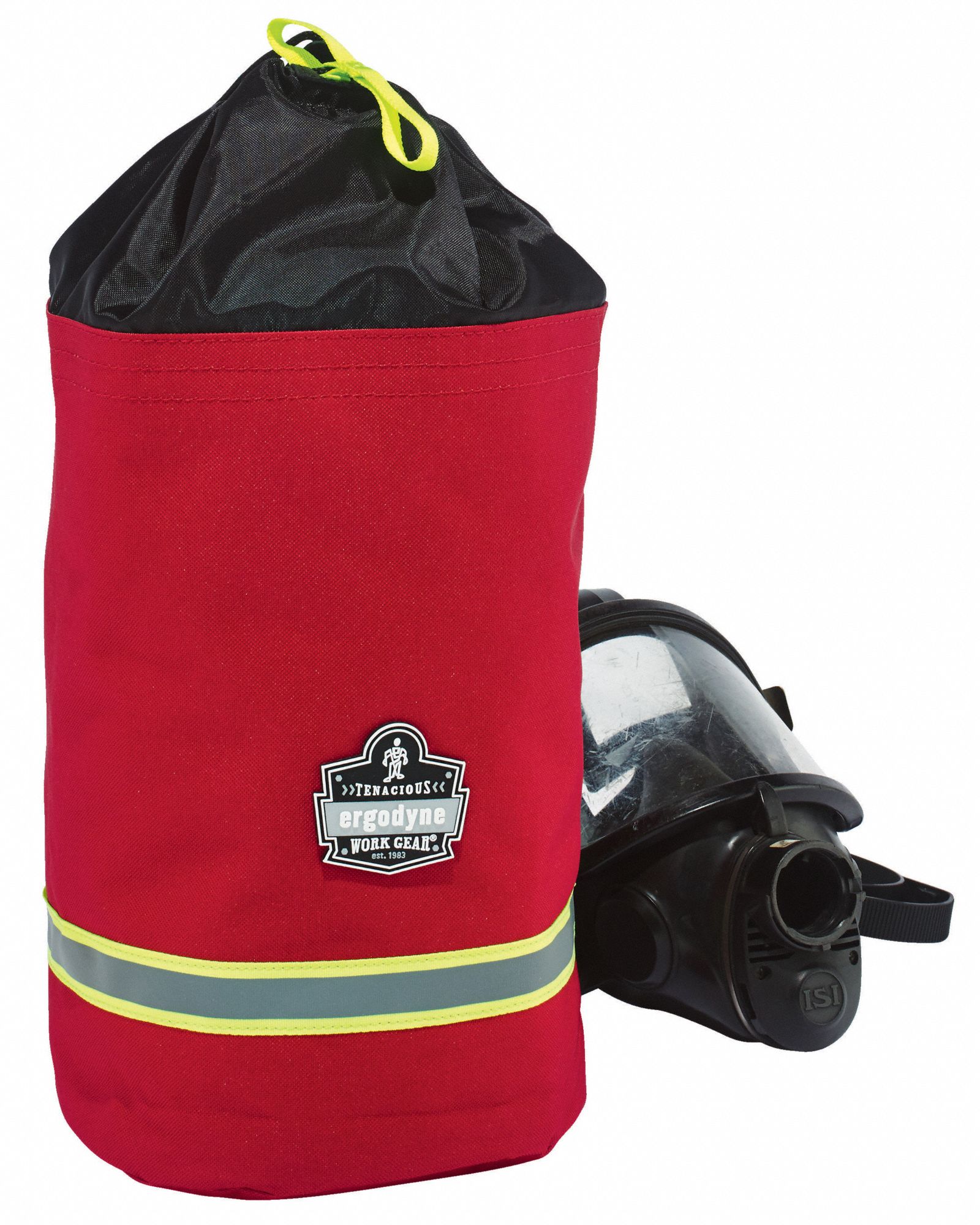 ERGODYNE Mask Bag: Bag, Nylon, Red, 8 1/2 in Lg - 53PZ58|5082 - Grainger