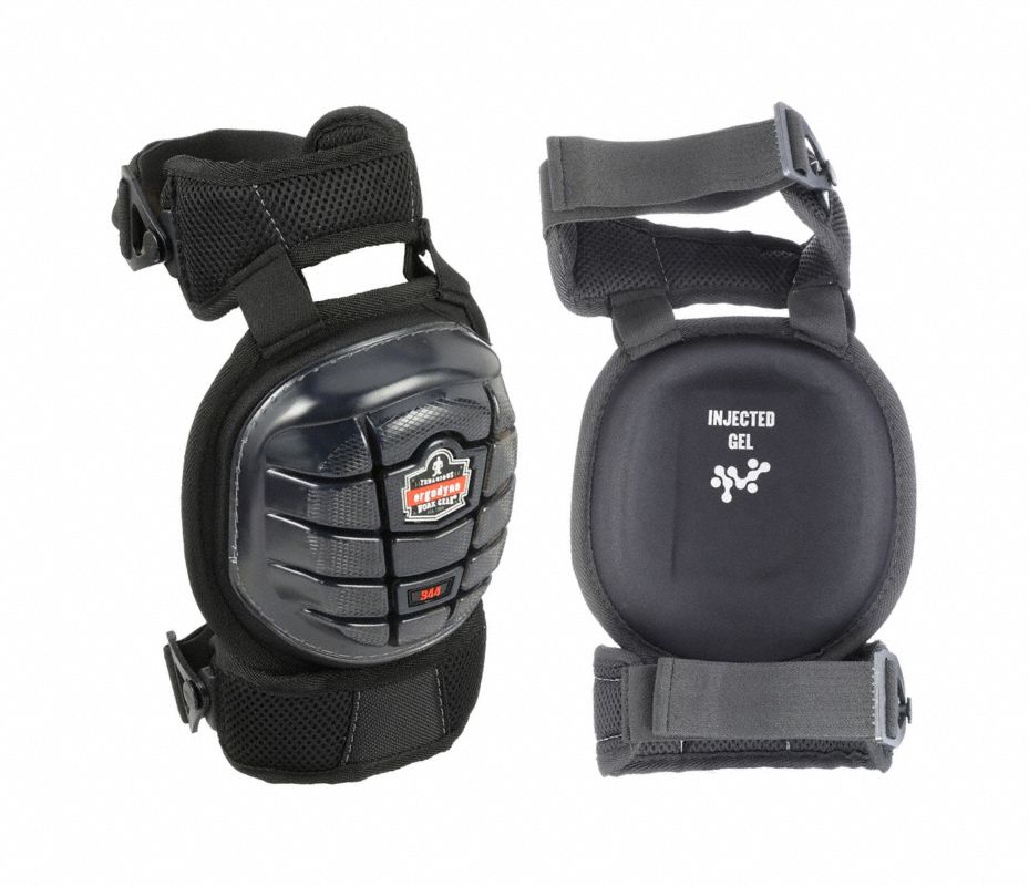 PROFLEX BY ERGODYNE Rodilleras,Universal,Concha Rígida,PR - 53PZ81 ...