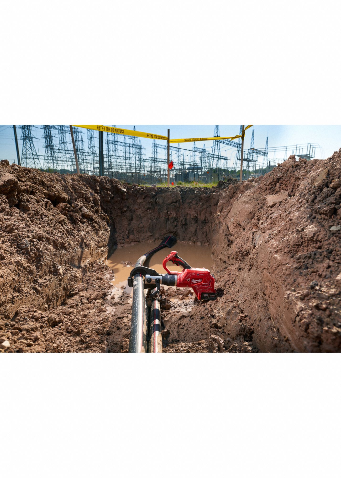 MILWAUKEE Cordless Cable Cutter Kit: Battery Included, 18 V, Li-Ion ...