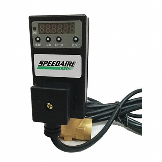 SPEEDAIRE, 1/4 in NPT Pipe, 1/4 in Drain, Timed Electric SPEEDAIRE, 1/4 in NPT Pipe, 1/4 in Drain, Timed Electric