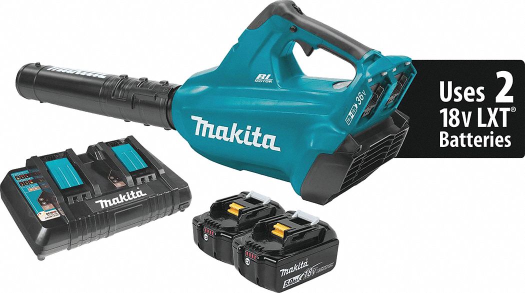 Li-Ion Battery Type, Cordless Blower, 473 cfm, 120 mph Max. Air Speed ...