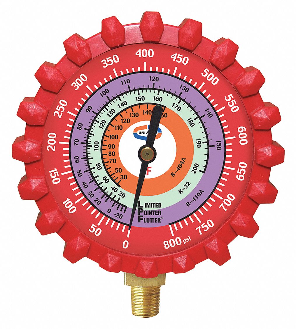 UNIWELD, Test Gauge, 800 psi, Test Gauge - 53RJ58|G529LD - Grainger