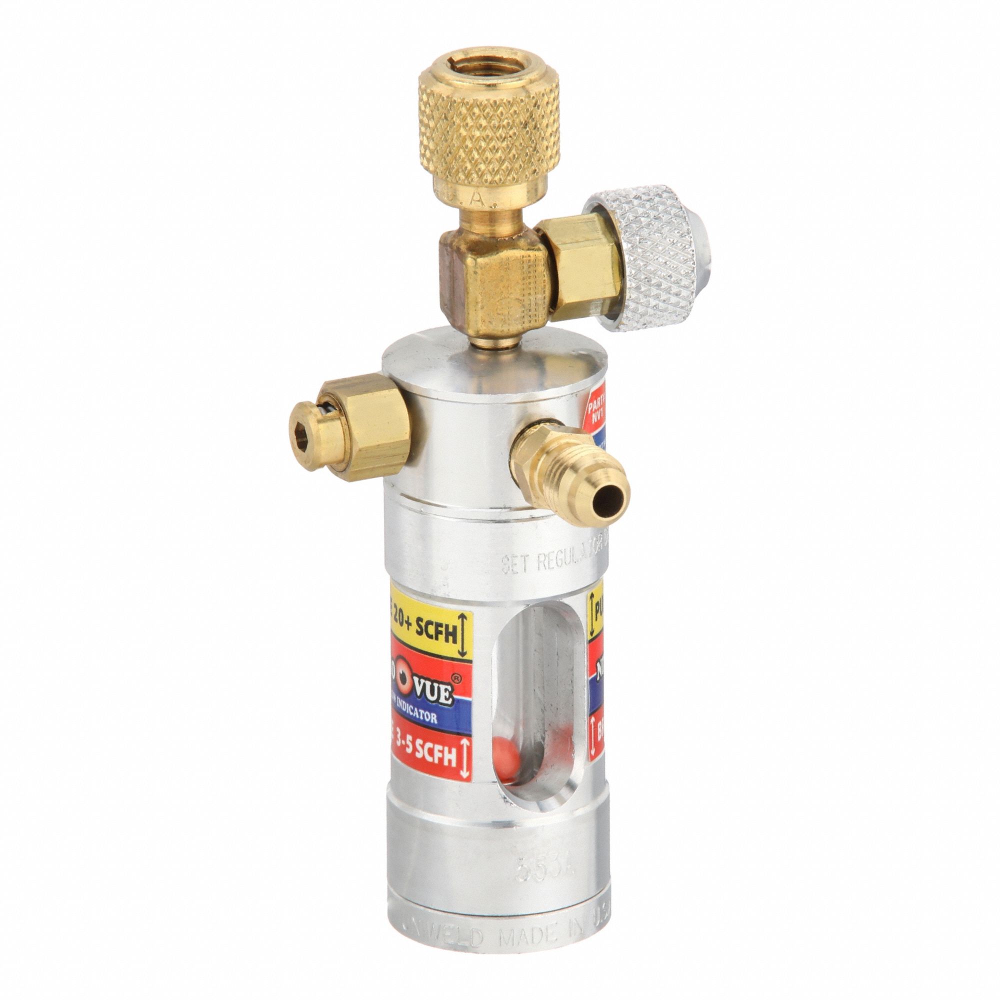 UNIWELD, Flare, Aluminum, Flow Indicator - 53RJ67|NV1 - Grainger