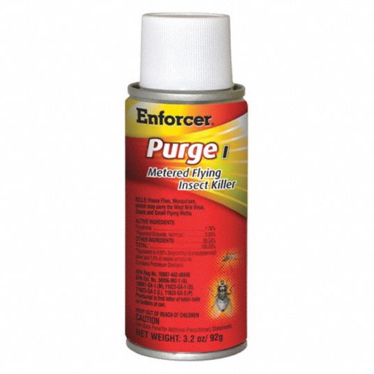 ENFORCER Insect Killer, Aerosol, 3.2 oz., Indoor Only, DEET-Free DEET ...