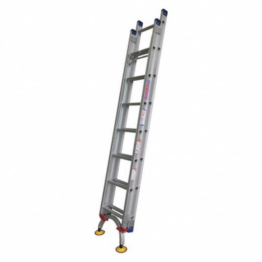 TIVOLI, 16 ft Ladder Size, Aluminum, Extension Ladder - 53TX51|PROX16 ...