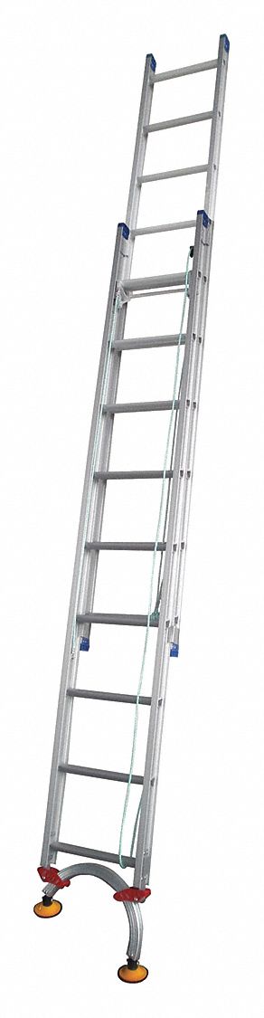 TIVOLI, 20 ft Ladder Size, Aluminum, Extension Ladder - 53TX52|PROX20 ...