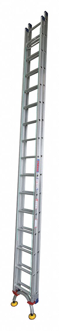 TIVOLI, 32 ft Ladder Size, Aluminum, Extension Ladder - 53TX55|PROX32 ...