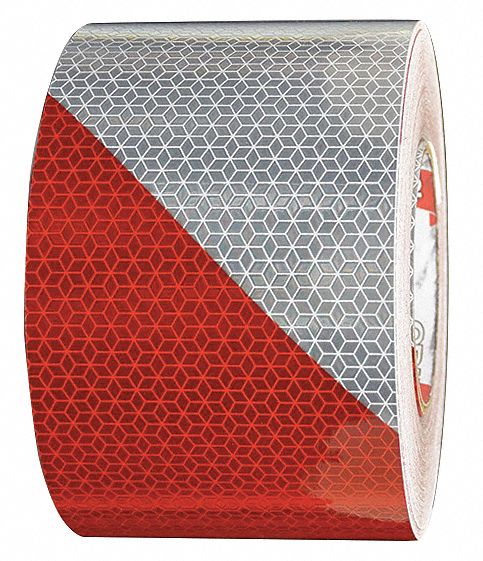 School Buses, Red/White, Reflective Tape - 53TX91|18852 - Grainger