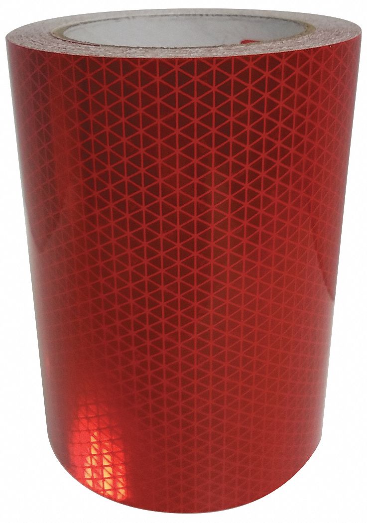Construction/Emergency Vehicles/Utility, Red, Reflective Tape - 53TY06 ...