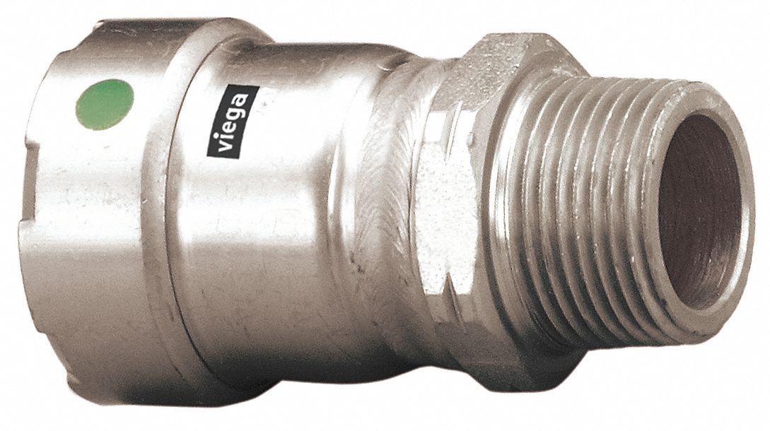 Viega Megapress Stainless 316 90245 Viega Megapress Adapter: 316 ...