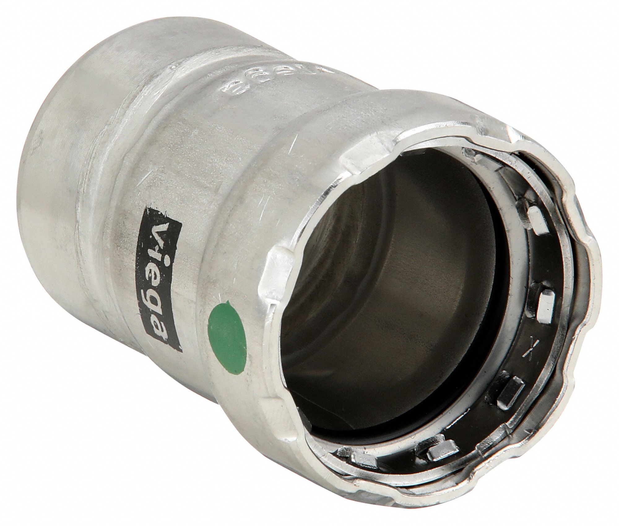 VIEGA MEGAPRESS, 1 in Pipe Size, Press-fit, Crimp Fitting Cap - 53UA93 ...