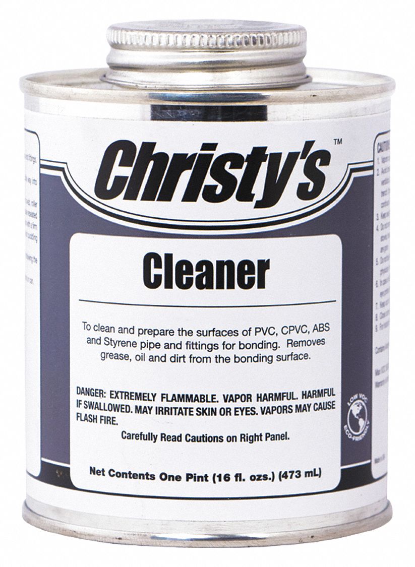 CHRISTY'S, 16 fl oz, Clear, Pipe Cleaner - 53UH42|RH-CLEAN-PT-12 - Grainger