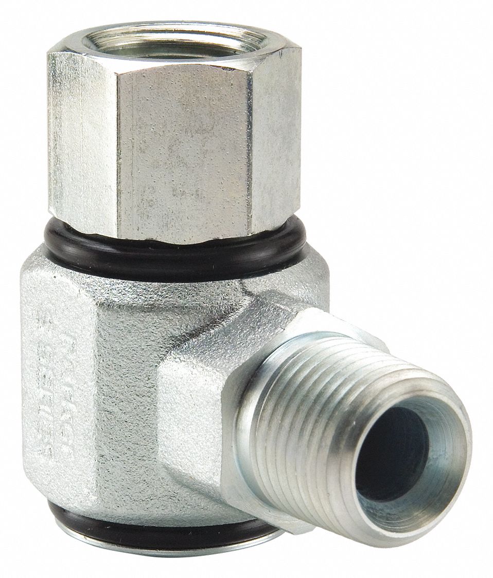 PARKER Hydraulic Swivel Fitting 1 2 14 Female NPTF 1 2 14 Male