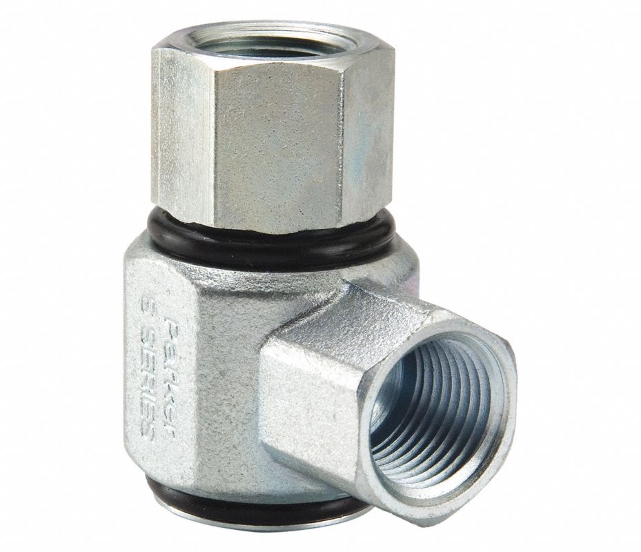PARKER Aditamento Giratorio Hidráulico, 1/2"-14 - Conectores Giratorios ...