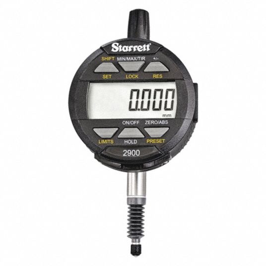 Electronic Digital Indicator, Series 2900, Range 12mm, Accuracy 0.01mm ...