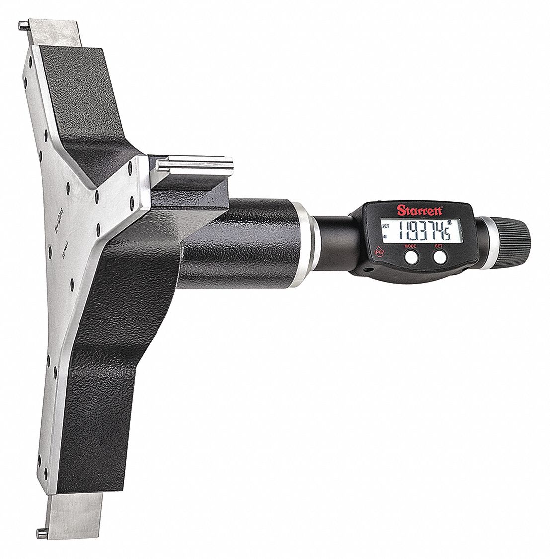 STARRETT, 11 in to 12 in/275 mm to 300 mm Range, IP65, Digital 3-Point ... STARRETT, 11 in to 12 in/275 mm to 300 mm Range, IP65, Digital 3-Point ...