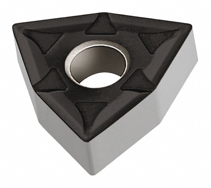 WALTER VALENITE Turning Insert: 3/8 in Inscribed Circle, Neutral, 4 ...