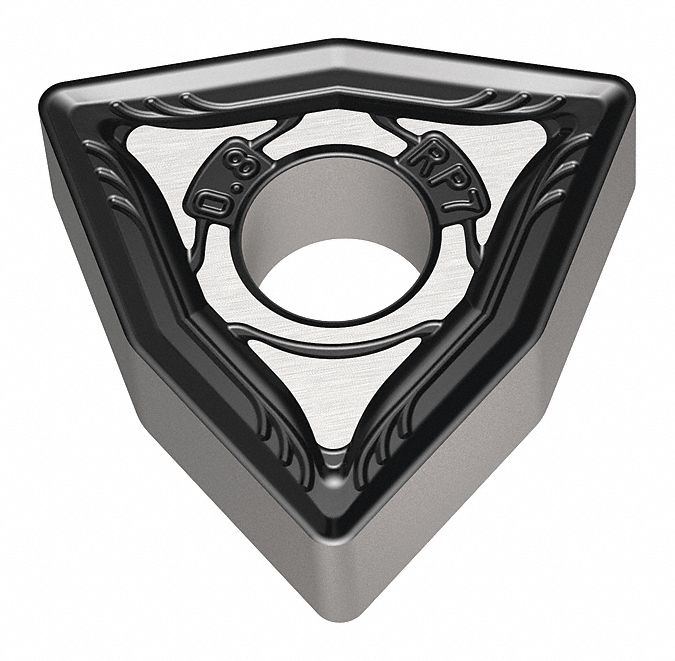 WALTER VALENITE Turning Insert: 1/2 in Inscribed Circle, Neutral, 4 ...