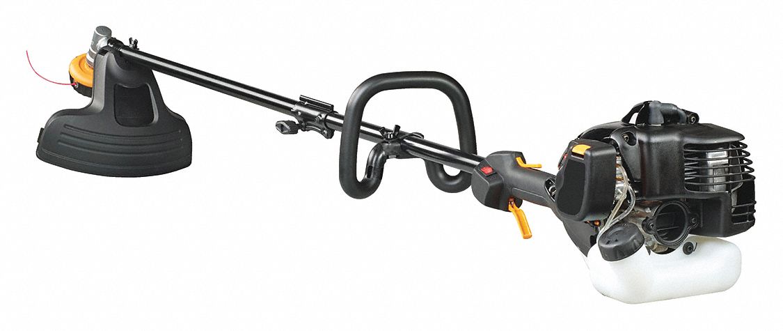 String Trimmer, Gas Fuel Type, 17" Cutting Width, 52" Shaft Length ...