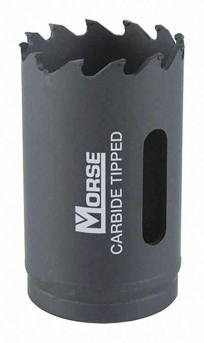 MORSE, 1 1/2 in Saw Dia., 3 Teeth per Inch, Hole Saw - 53WL95|MHST24 ...