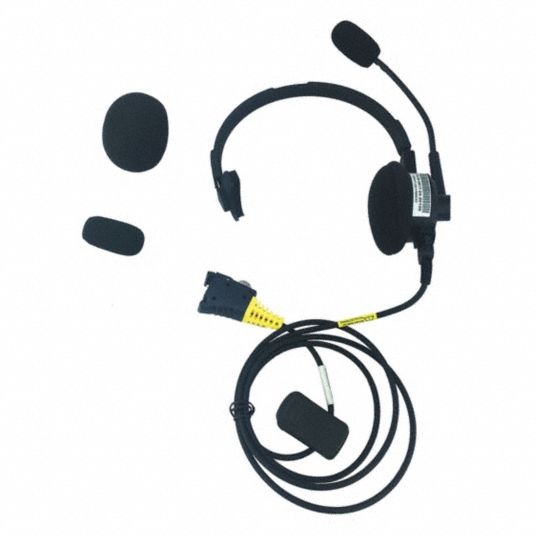 TITAN Voice Recognition Headset: Noise Canceling, On Ear, One Ear ...