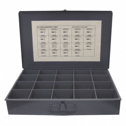 Steel, Zinc-Plated, Hex Head Cap Screw Assortment - 53WP95|CPS1PJC5GR ...