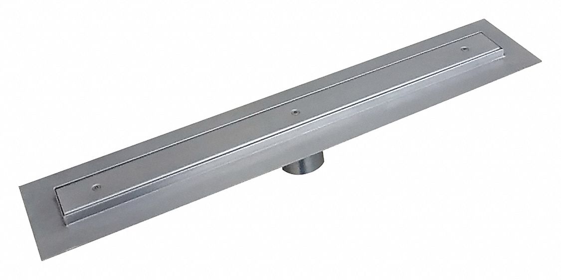 BESTCARE, 26 7/8 in Overall Wd, 24 in Overall Lg, Shower Drain - 53XU93 ...