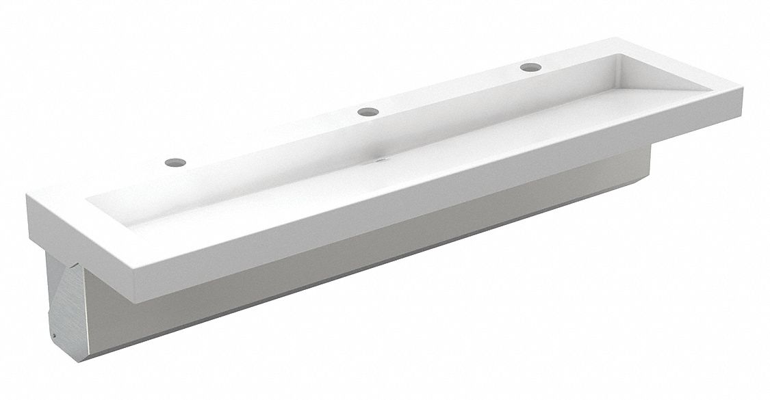 ACORN, 3803, White, Wash Basin - 53XV11|3803-09-H1-OCC11 - Grainger