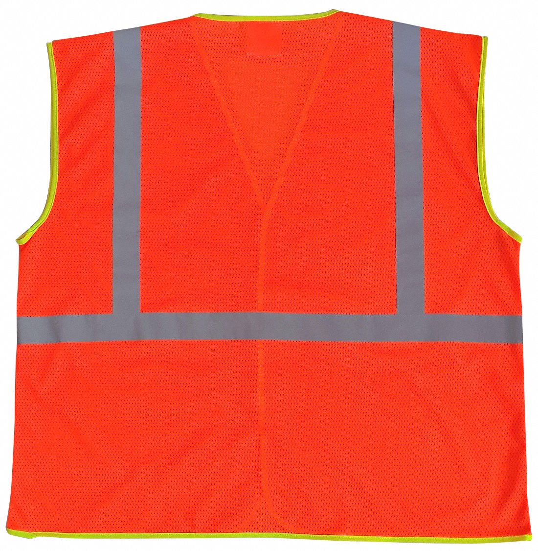 CONDOR High-Visibility Vest: U, S/M, Orange, Mesh Polyester, Hook-and ...