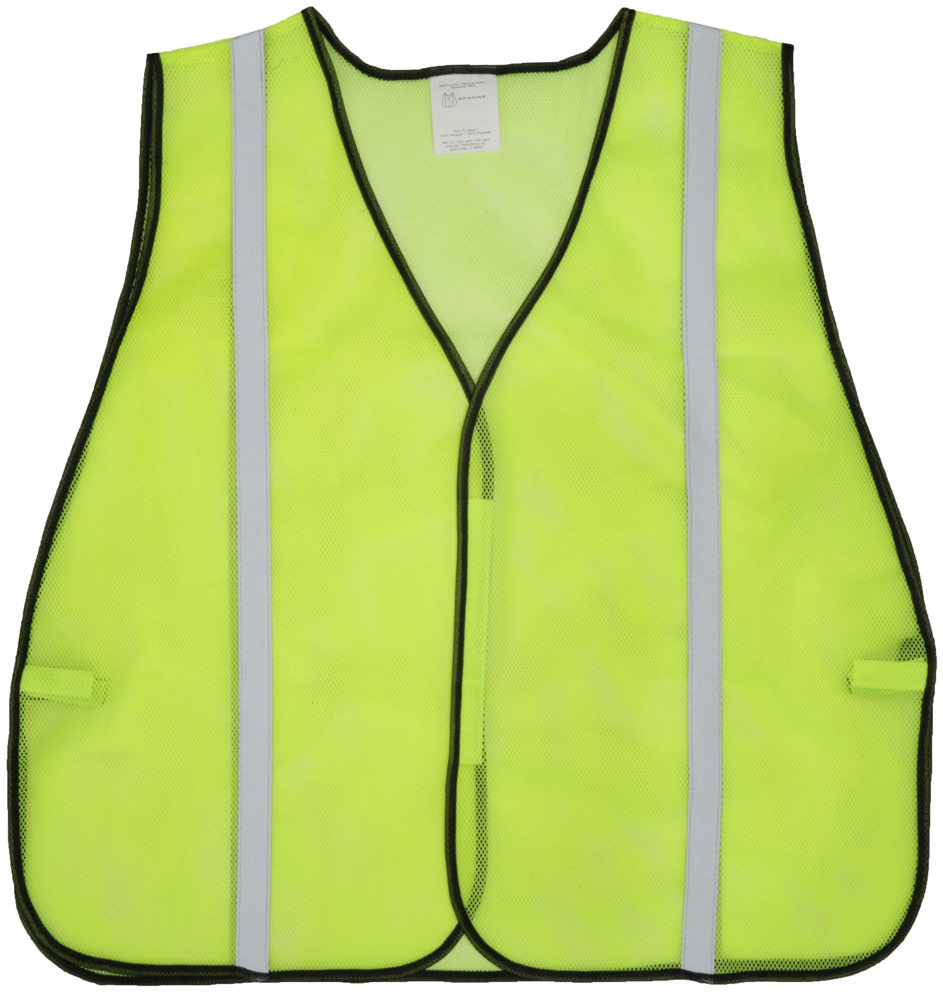 CONDOR, Vertical, 2XL/3XL, High-Visibility Vest - 53YM02|53YM02 - Grainger