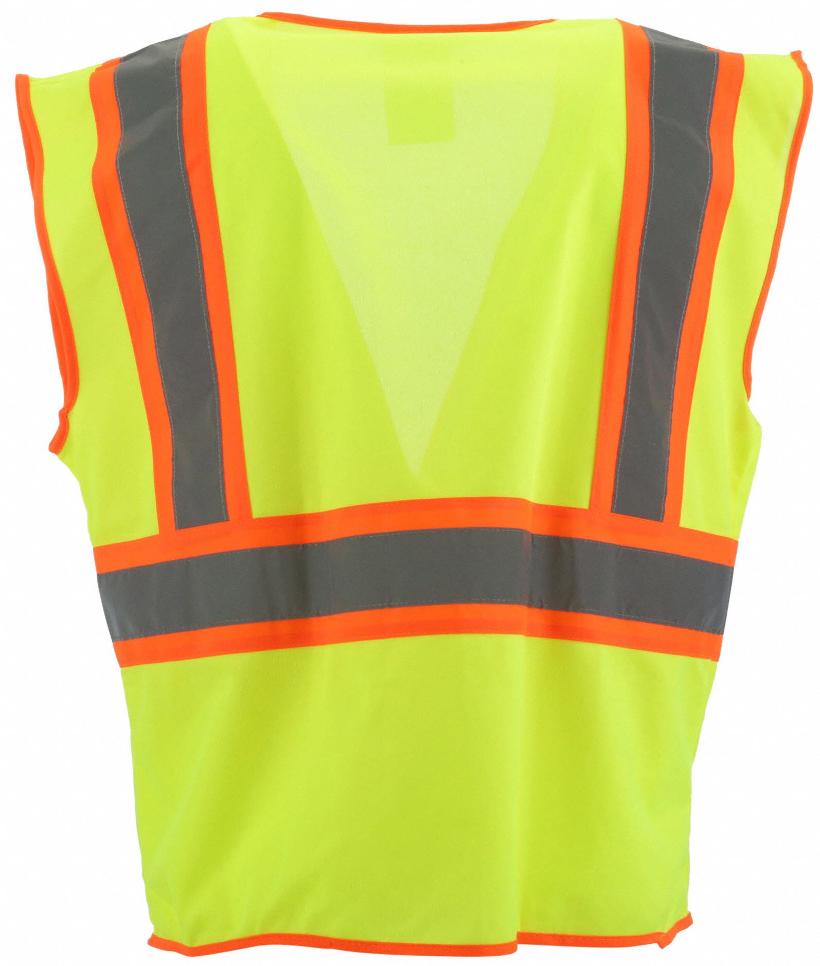 CONDOR High-Visibility Vest: ANSI Class 2, U, M, Lime, Solid Polyester ...