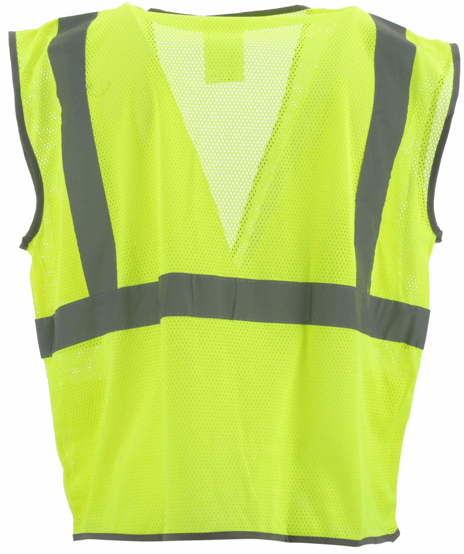CONDOR High-Visibility Vest: ANSI Class 2, U, 2XL/3XL, Lime, Mesh ...