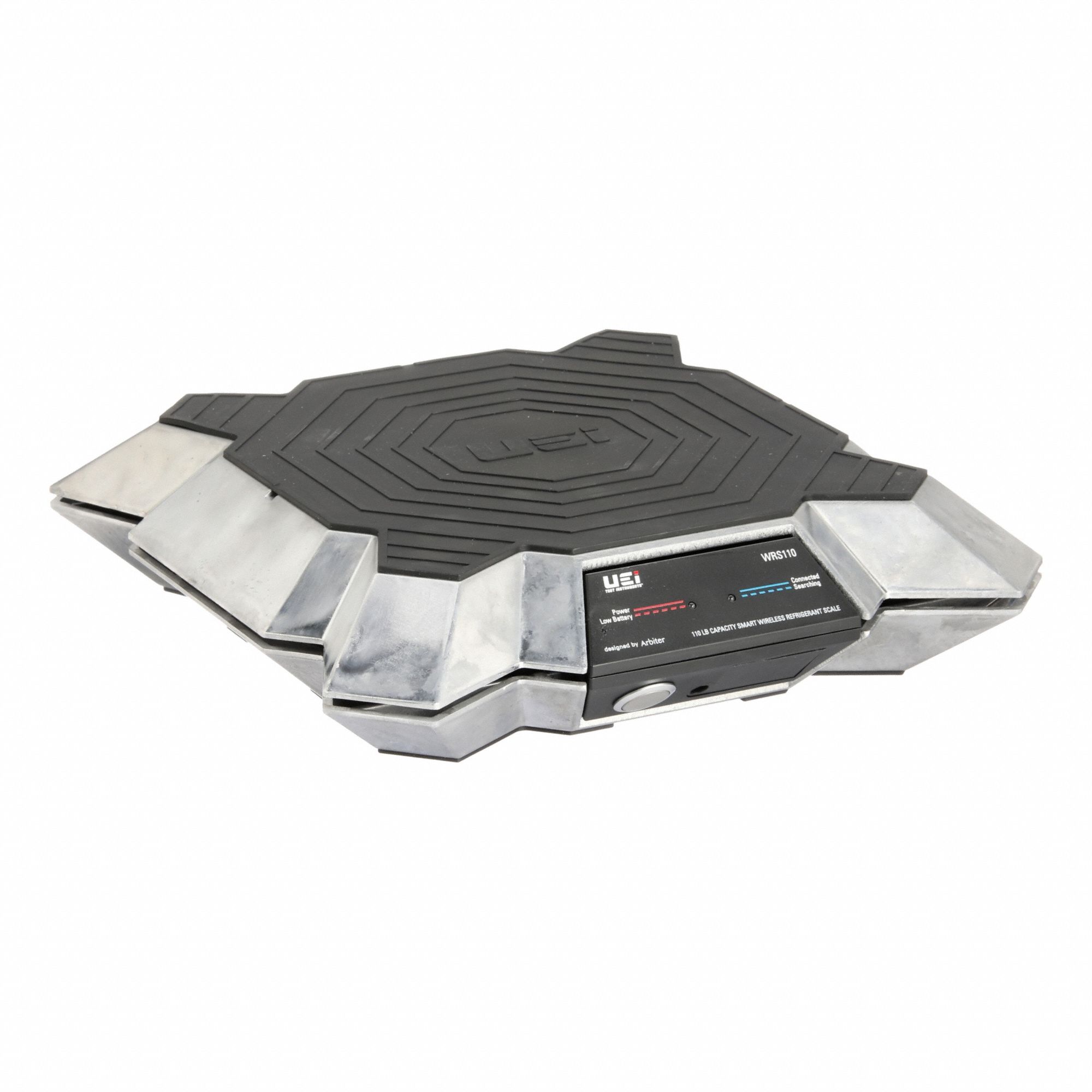 UEI TEST INSTRUMENTS, 110 lb Max, Built-In Display, Charging Scale ...