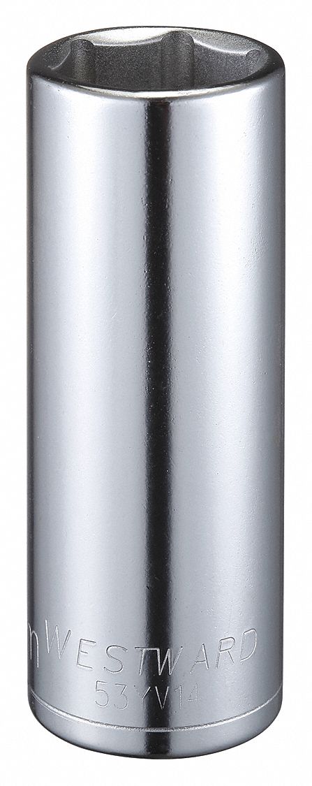 WESTWARD SOCKET,1/2" DRIVE,METRIC,23MM SOCKET SZ - Sockets - EBP53YV14 ...