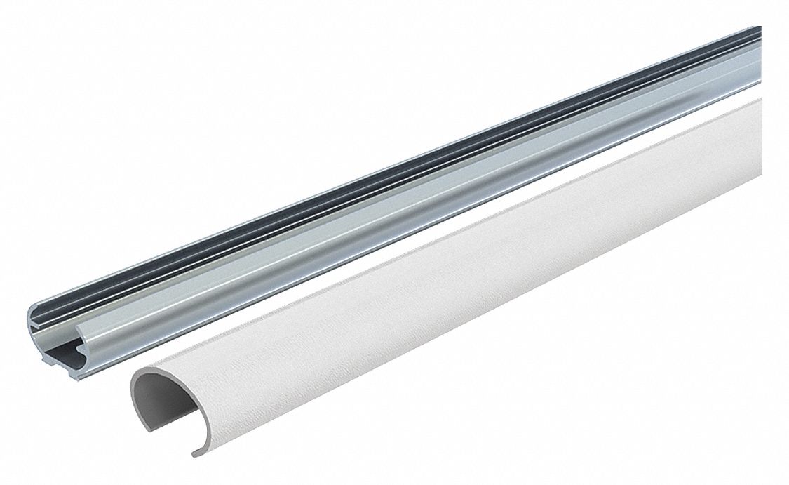 Handrail, Oval, Designer White - Grainger