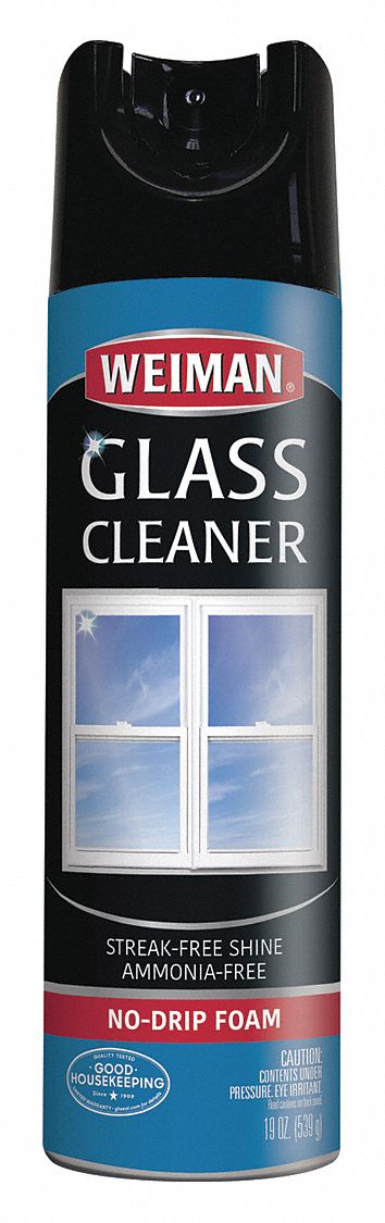 WEIMAN, Liquid, Aerosol Spray Can, Glass Cleaner - 53YZ86|10 - Grainger