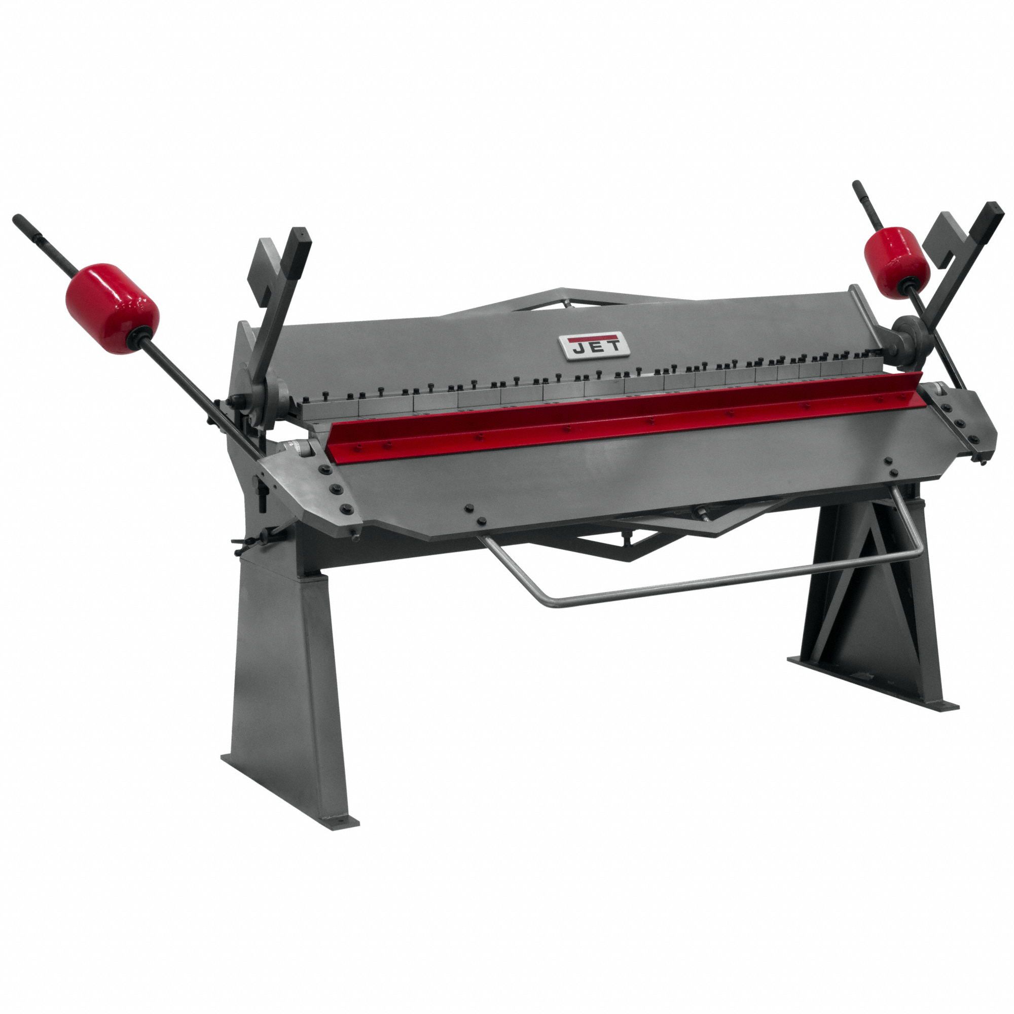 JET Sheet Metal Brake: Hand Lever : Top Edge Actuation + Finger, 16 ga ...