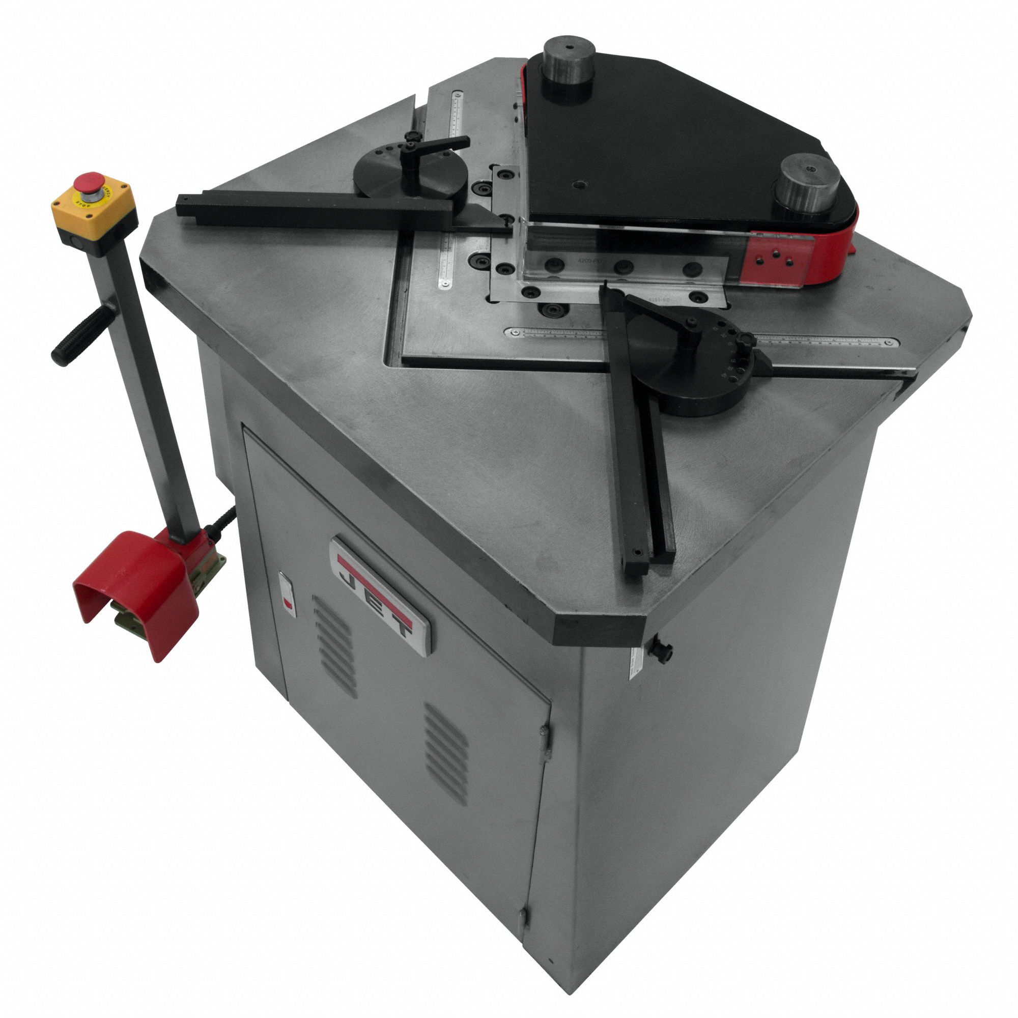 JET Sheet Metal Notcher: Corded, 9 ga Sheet Metal Capacity (Steel), 7 3 ...