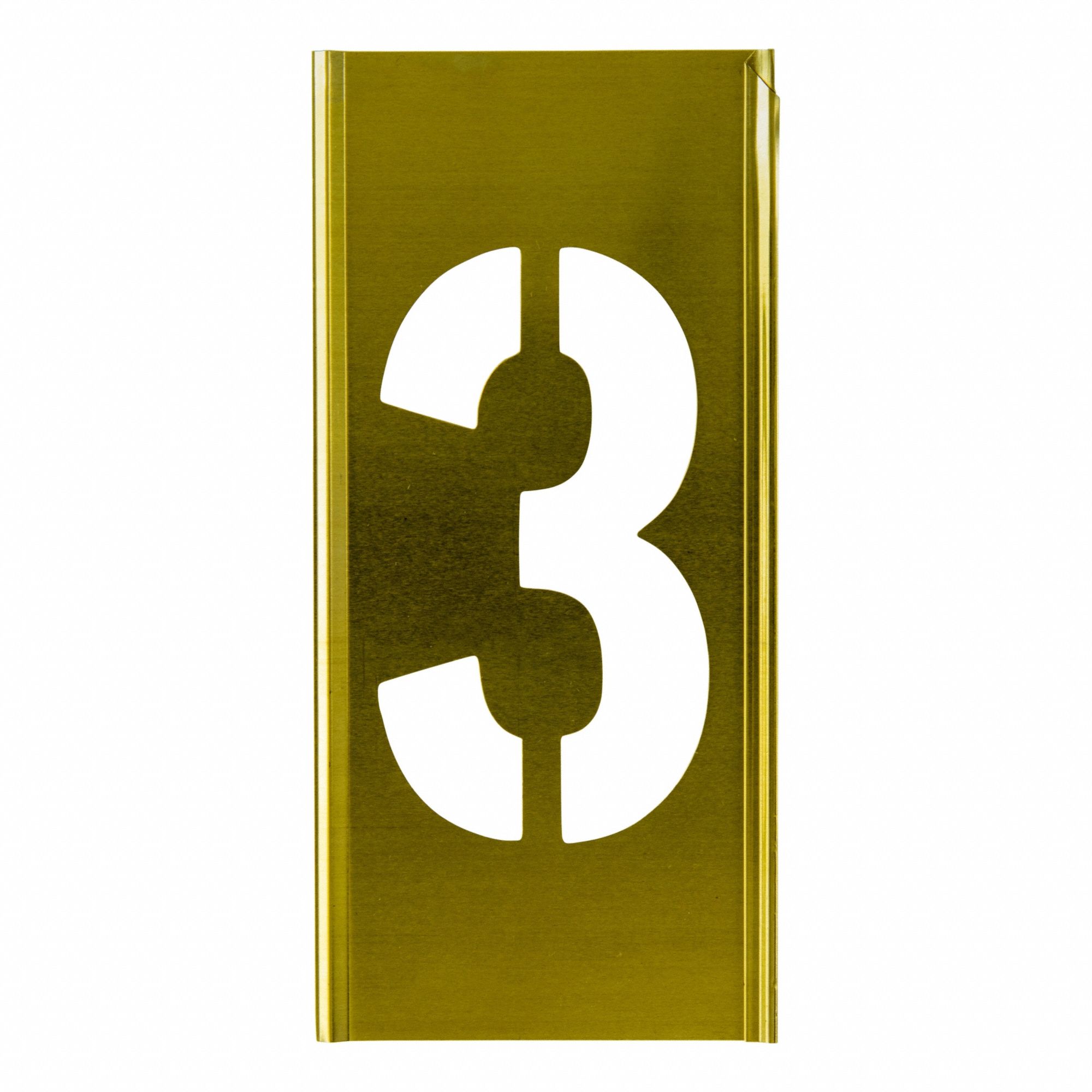 C.H. HANSON, 3, 6 in Character Ht, Individual Stencil - 900H50|100163 ...