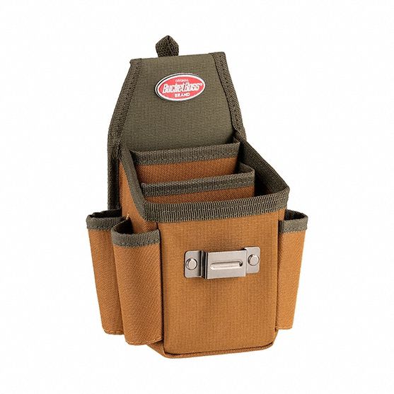 BUCKET BOSS, For 2 in Belt Wd - Max, 3 Pockets, Tool Pouch - 52NZ12 ...