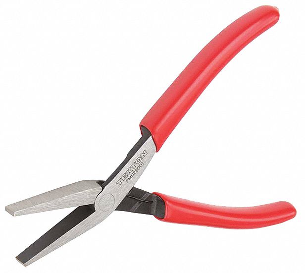 Mini Flat Nose Pliers,Smooth Jaw - Grainger
