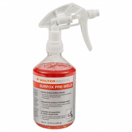 WALTER SURFACE TECHNOLOGIES, Surfox Pre-Weld, 500 mL, Light Surface ...