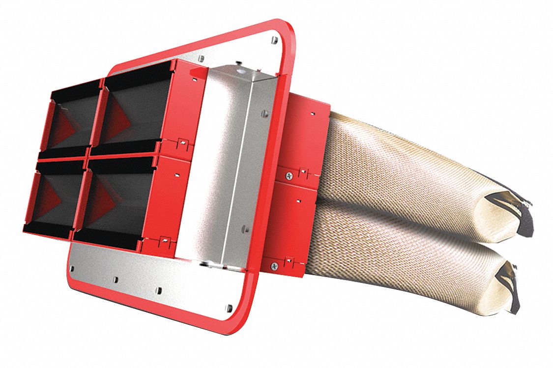 STI MARINE, Rectangular, 7.25 in Overall Ht, Fire Barrier Pathway ...