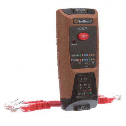SOUTHWIRE Continuity Tester, Copper Cable Testing Verification, RJ45 ...
