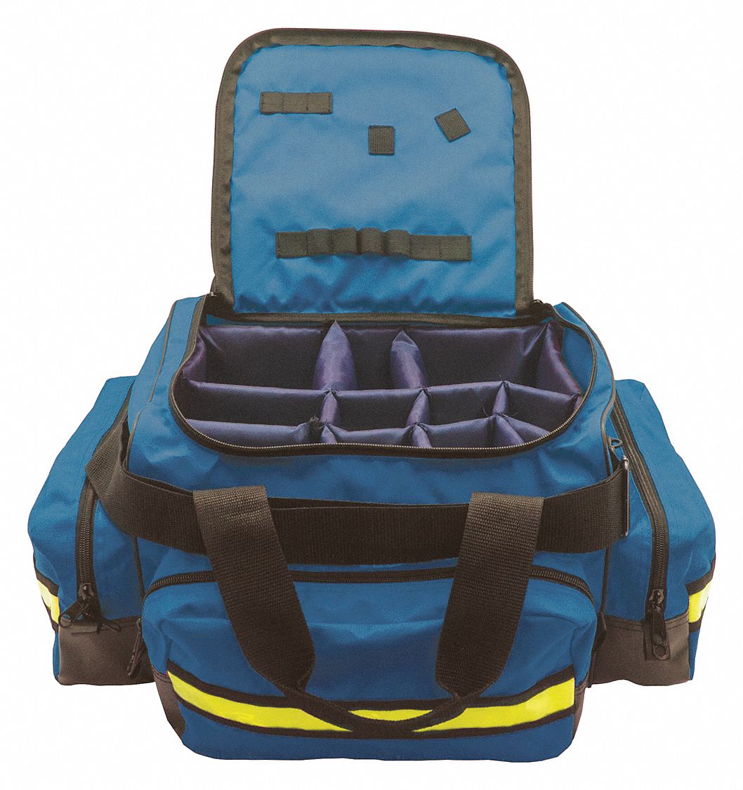 EMI, 20 in L x 15 1/2 in W x 15 in D, Cordura Nylon, Response Bag ...