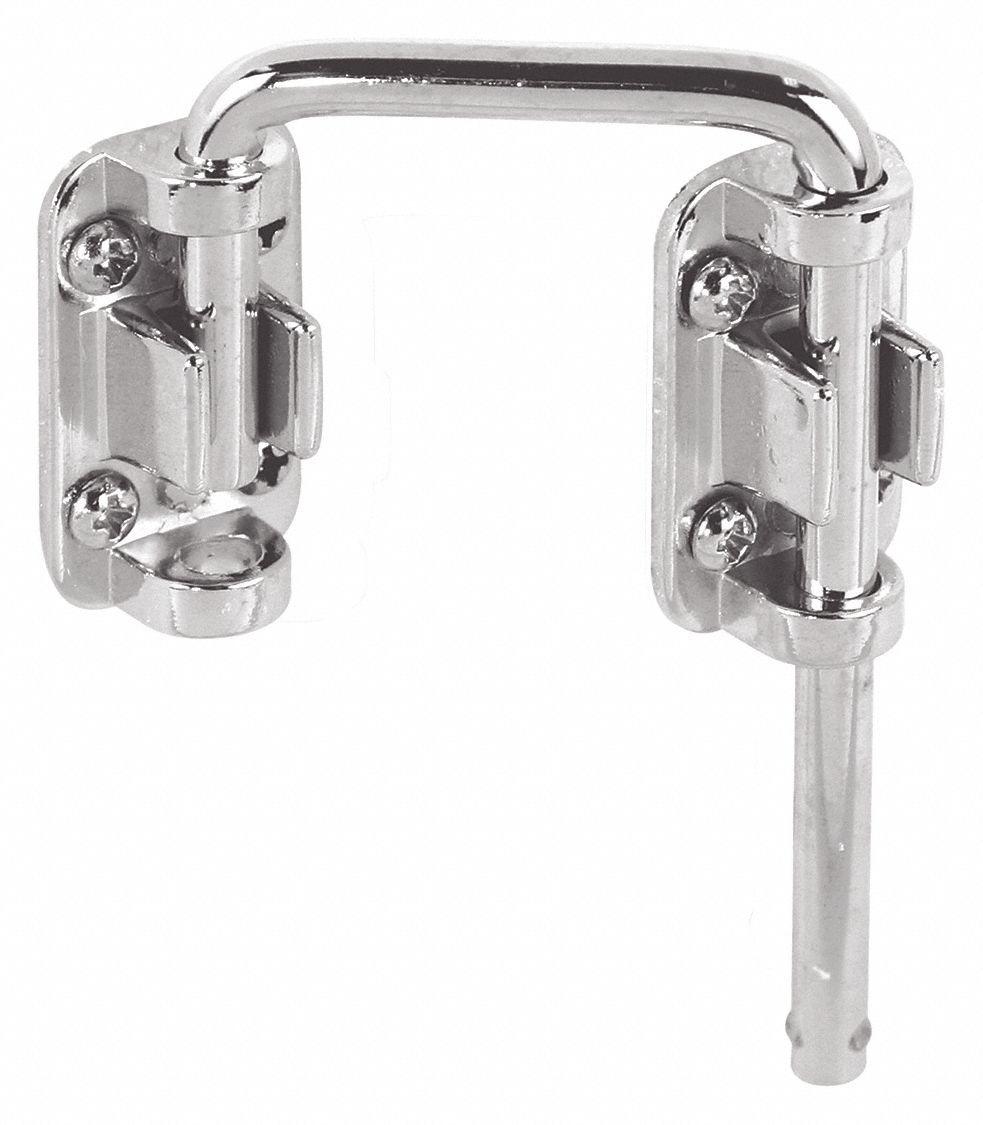 PRIME-LINE, 2 in Lg, 1 7/16 in Wd, Sliding Door Lock - 54DN86|S 4378 ...