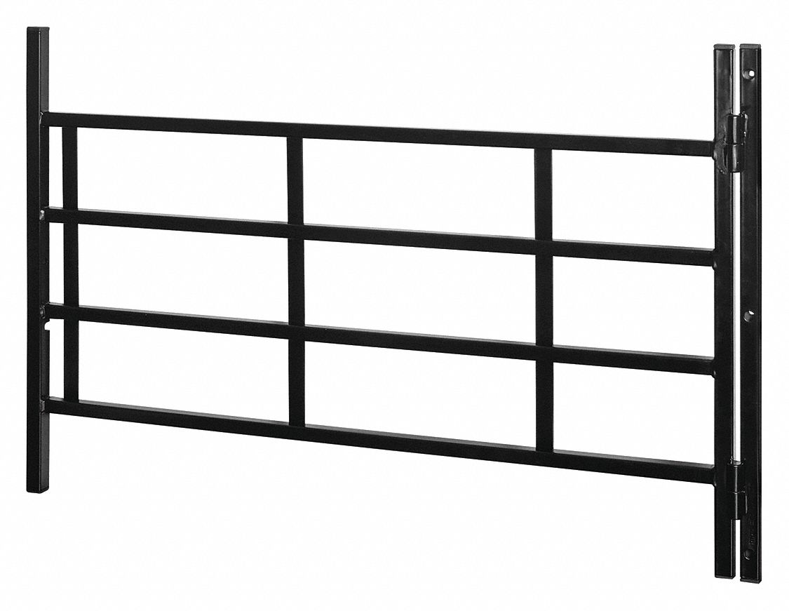 PRIME-LINE Window Security Guard: Hinged, Steel, Paint, 3/4 in Lg, 21 ...